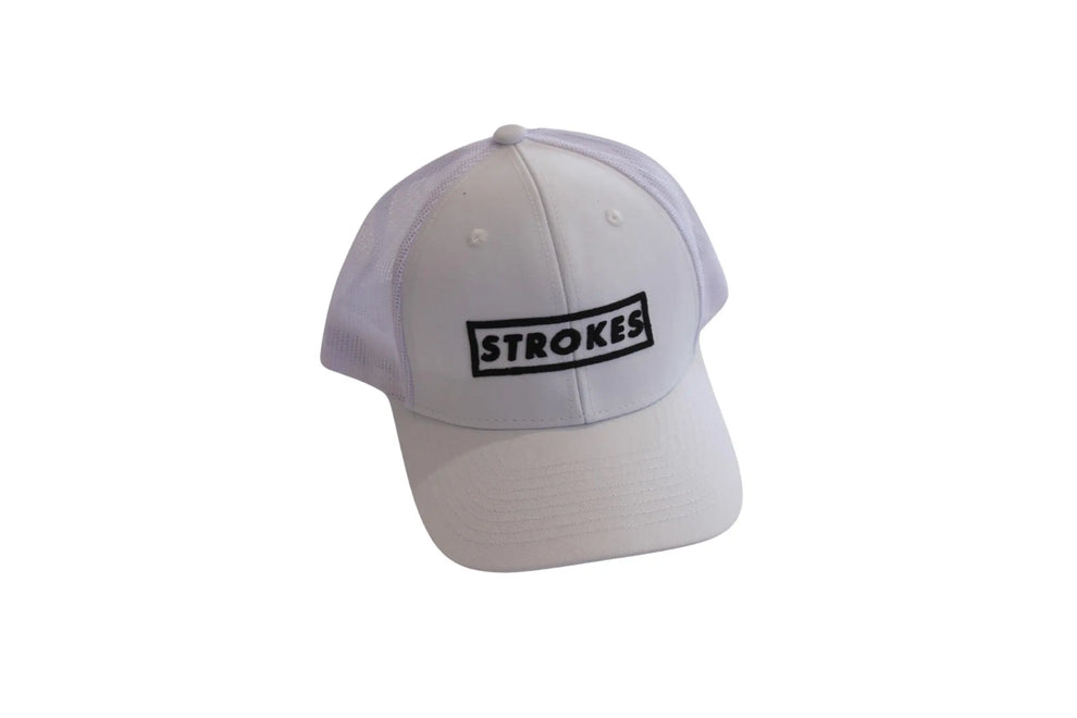 Strokes Golf Trucker Cap - regular fit with adjustable back – Marsden ...
